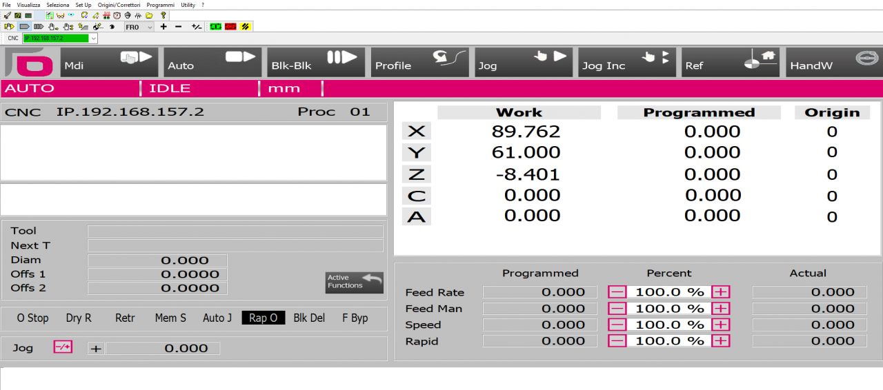 Software - Customisable HMI advanced dynamic control algorithms