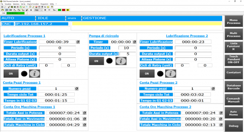 Software - Customisable HMI advanced dynamic control algorithms